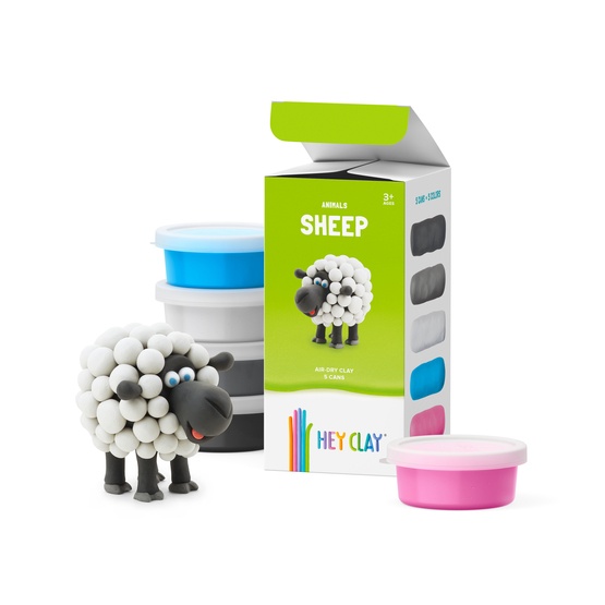 Hey Clay - Lera - Claymates Sheep - Litenleker.se