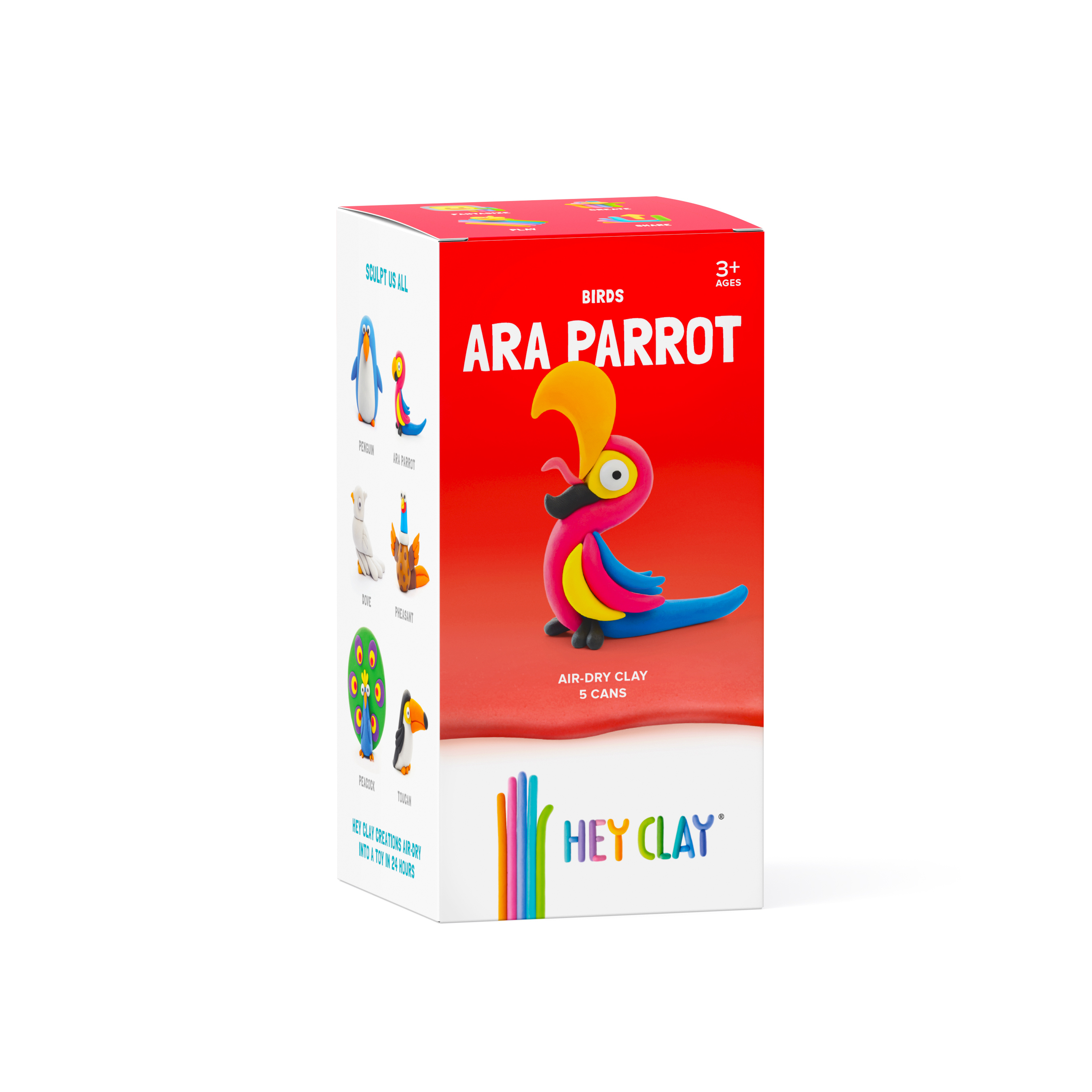 Hey Clay - Lera - Claymates Ara Parrot