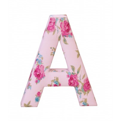 Kids Concept - Abc-Bokstäver Rosa - Litenleker.se