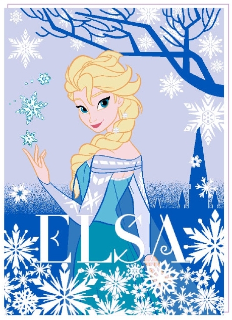 Disney - Frozen / Frost Elsa Barnmatta - Litenleker.se