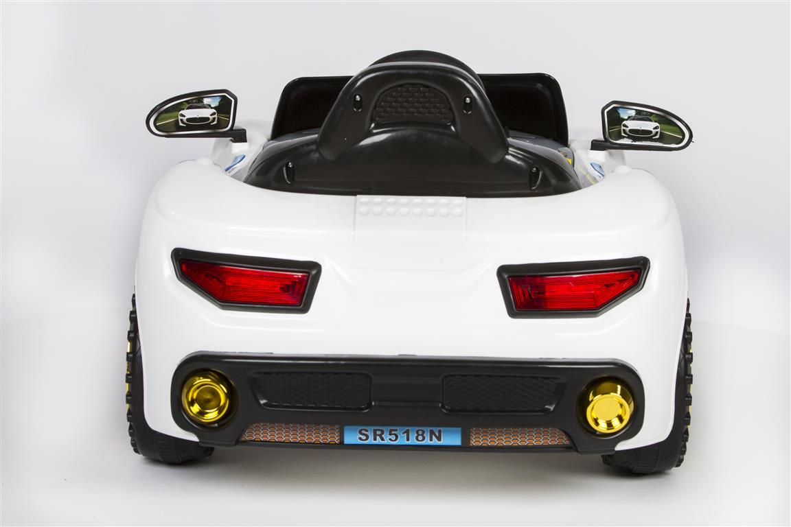 Azeno - Elbil - Cabriolet - Vit - Litenleker.se