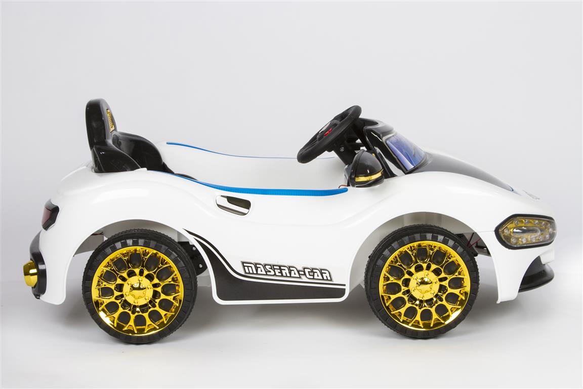 Azeno - Elbil - Cabriolet - Vit - Litenleker.se