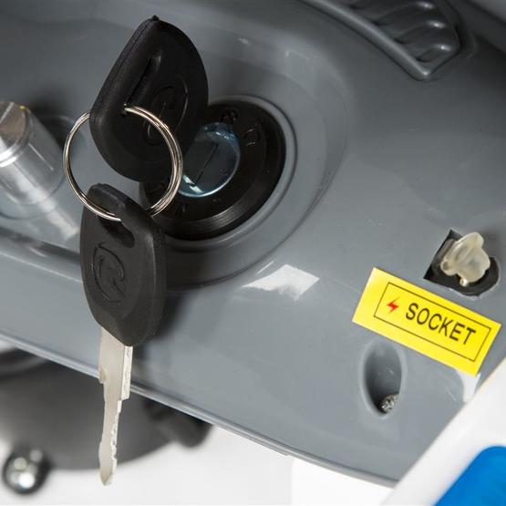 Azeno - Elbil - Cabriolet - Vit - Litenleker.se