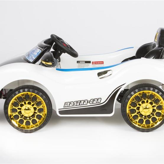 Azeno - Elbil - Cabriolet - Vit - Litenleker.se