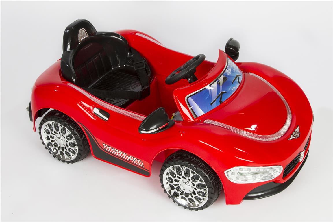 Azeno - Elbil - Cabriolet - Röd - Litenleker.se