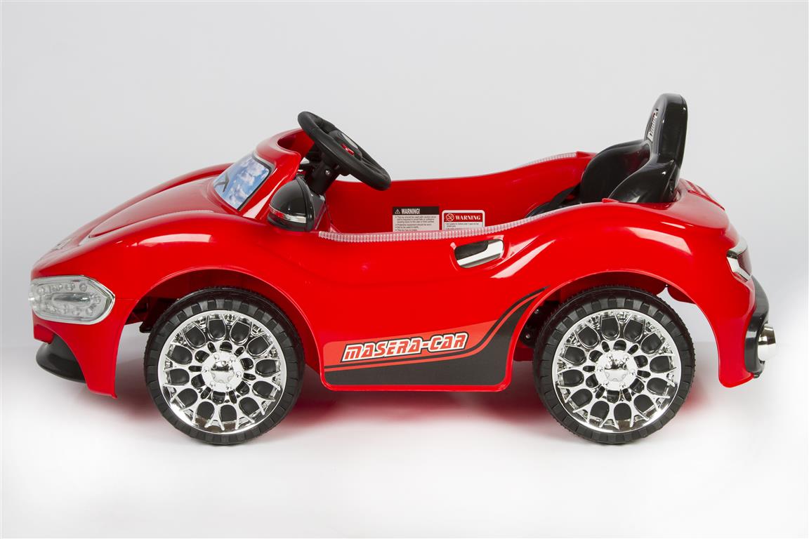 Azeno - Elbil - Cabriolet - Röd - Litenleker.se