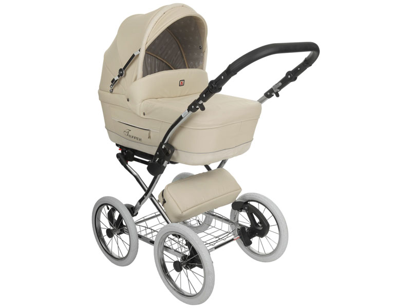 Turran - Silver Duo Exclusive - 3 In 1 Barnvagn - Beige