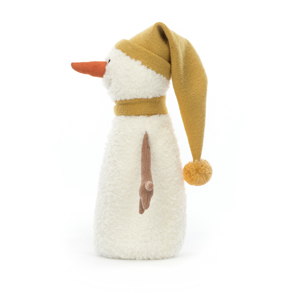 Jellycat - Lenny Snowman Yellow - JellyCat - Litenleker.se