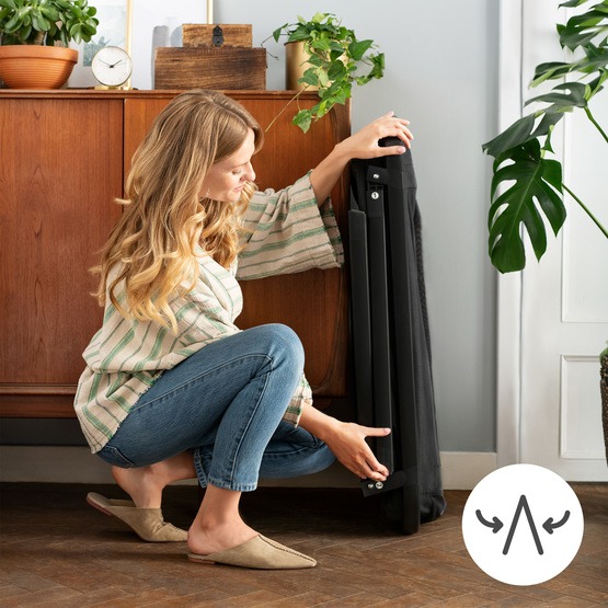 Resesäng Sofi Plus Grey - Kinderkraft - Litenleker.se