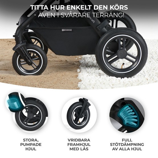 Barnvagn - B-Tour 3In1 Mink Pro