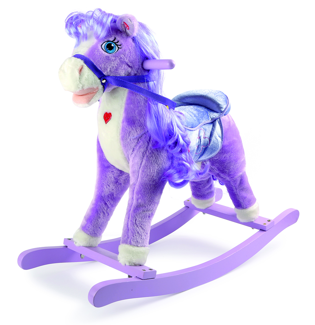 Small Foot - Gunghäst - Purple Pony Rocking Horse