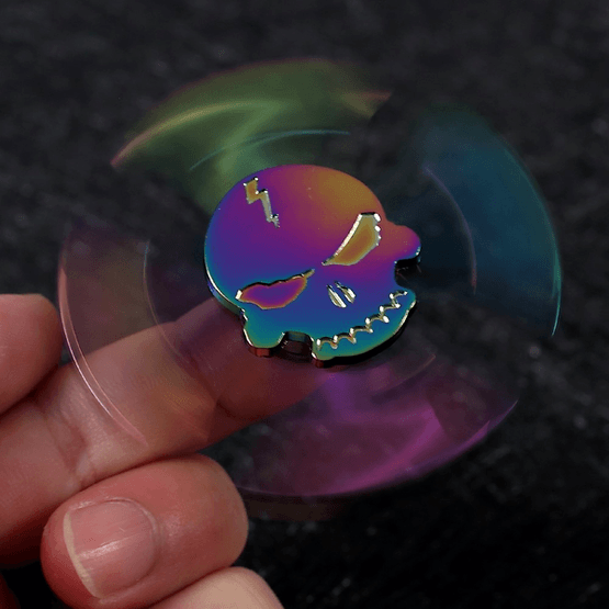 Fidget Spinners - Skull - Mitrotrading - Litenleker.se