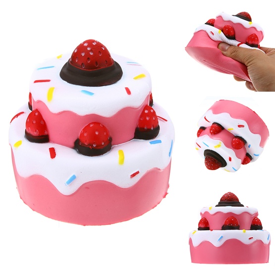 Soft 'n Slo - Squishy Toy - Big Cake Nr 49 - Litenleker.se
