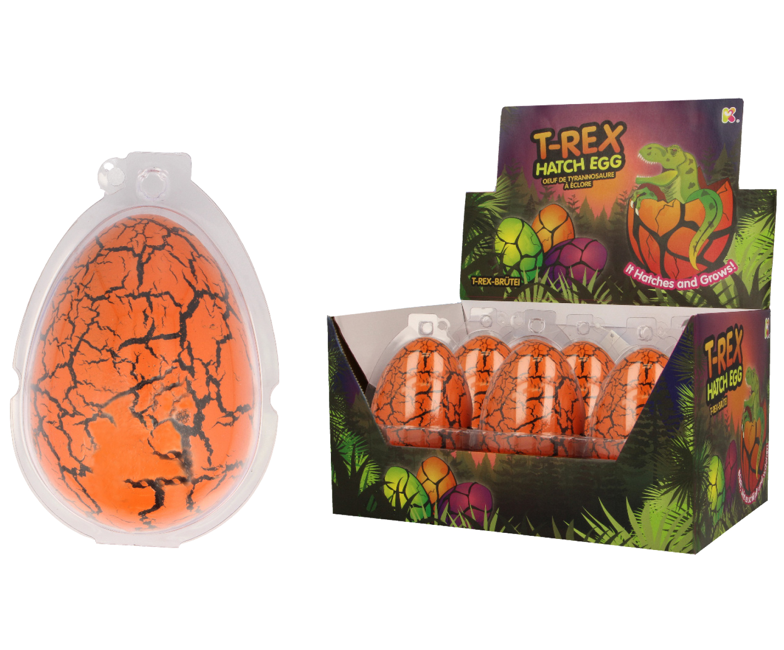 Navir - Large T-Rex Hatching Egg - Litenleker.se