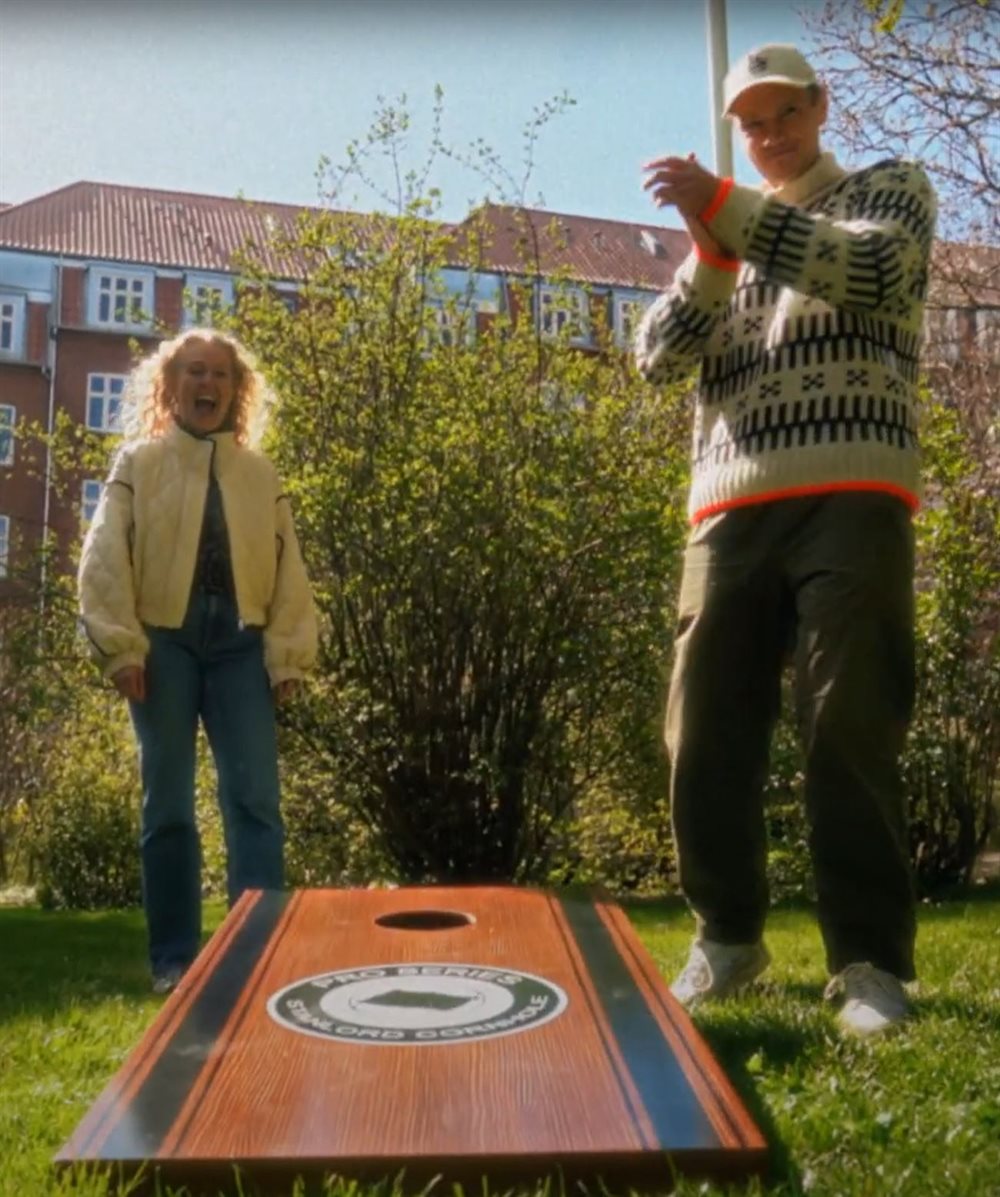 Stanlord - Spel - Cornhole Pro Original Single Editon With 8 Bags - Pro