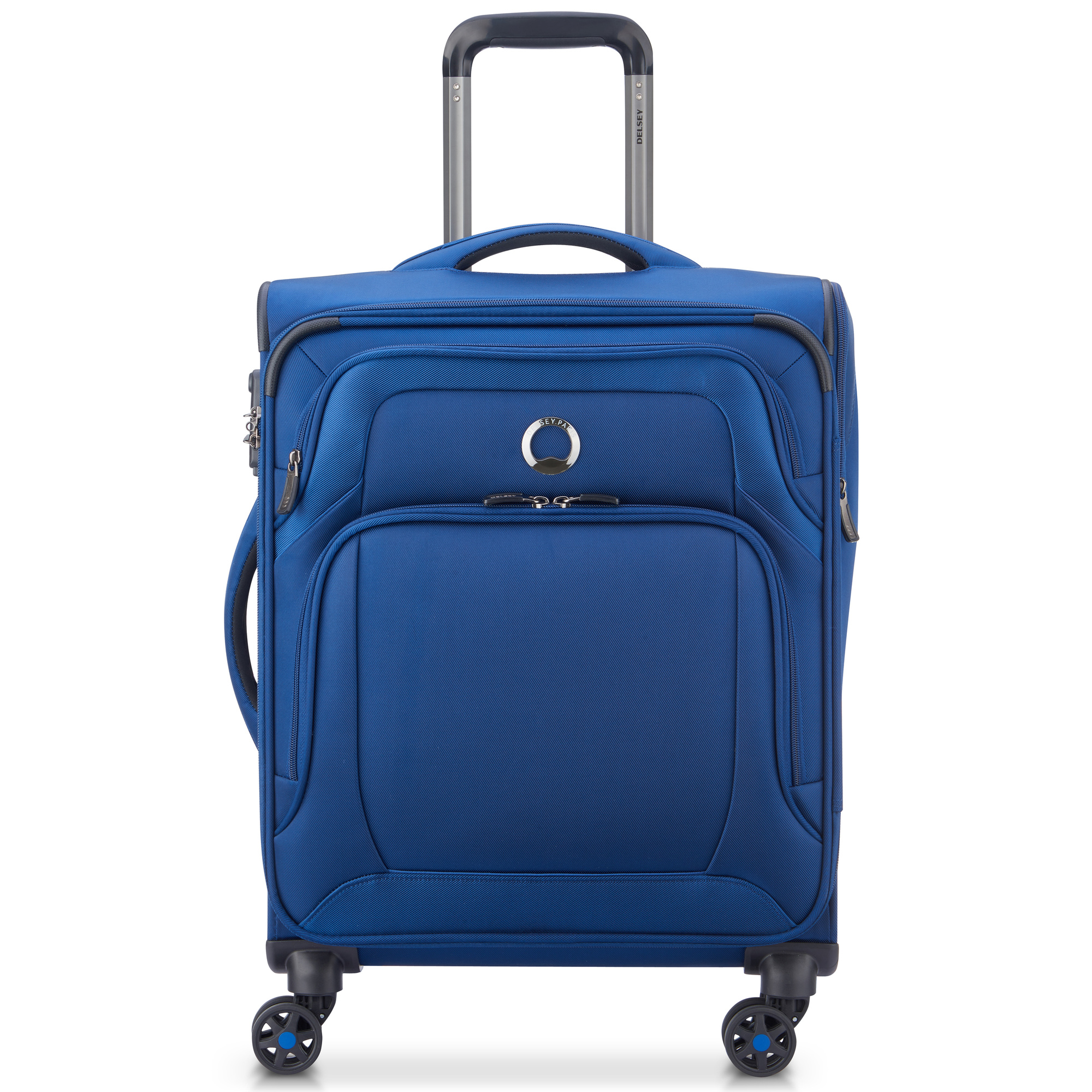 Delsey Paris - Optimax Lite Cabin Slim 55 Blue
