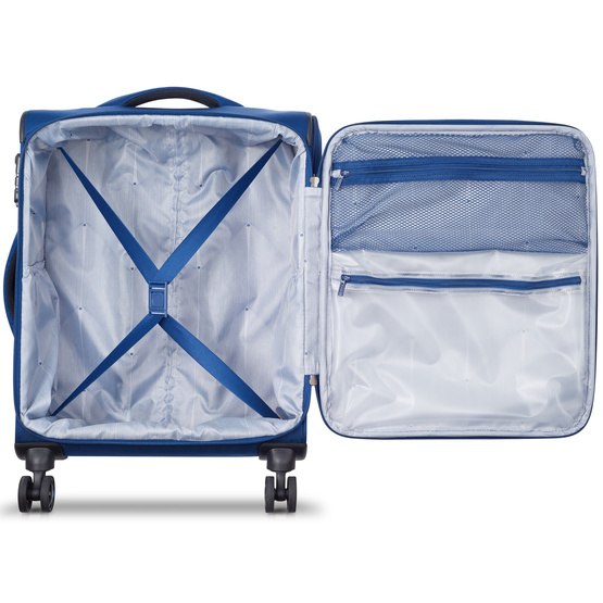 Delsey Paris - Optimax Lite Cabin Slim 55 Blue