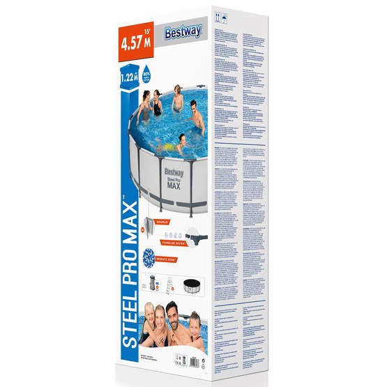 Bestway - Steel Pro Max Pool 4,57 X 1,22