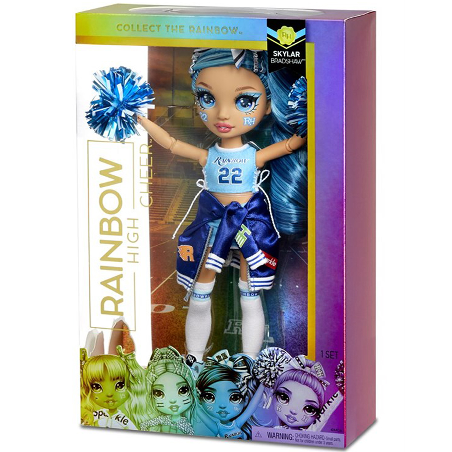 Rainbow high - Cheer Doll- Skyler Bradshaw