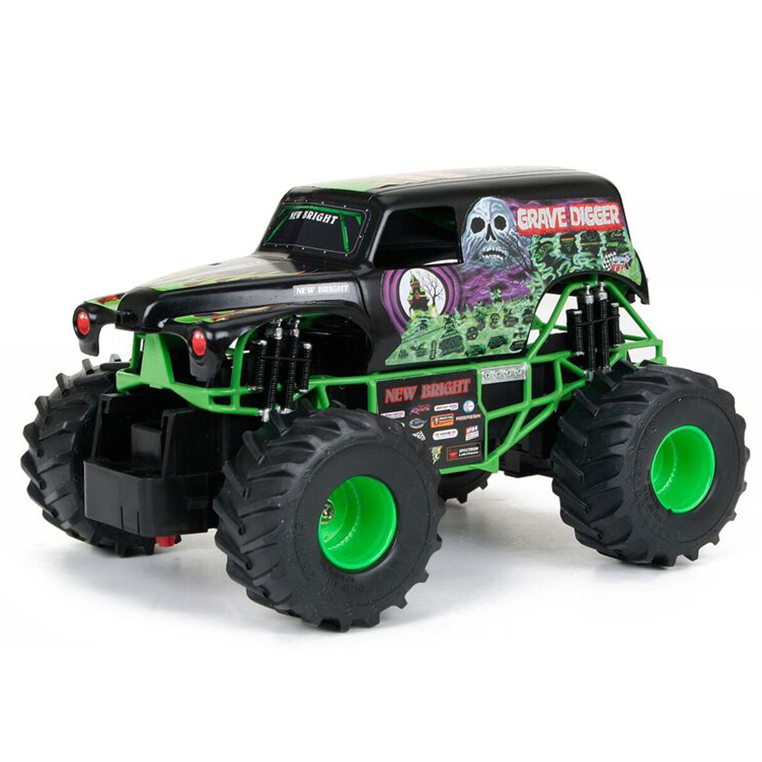 New Bright - Monster Jam 1:24 Grave Digger - Litenleker.se