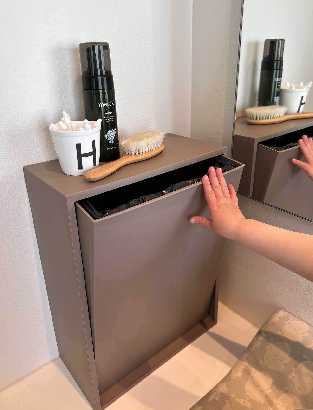 Recollector - Blöjhink / Sopsortering - Innovativ Design - Oak Green