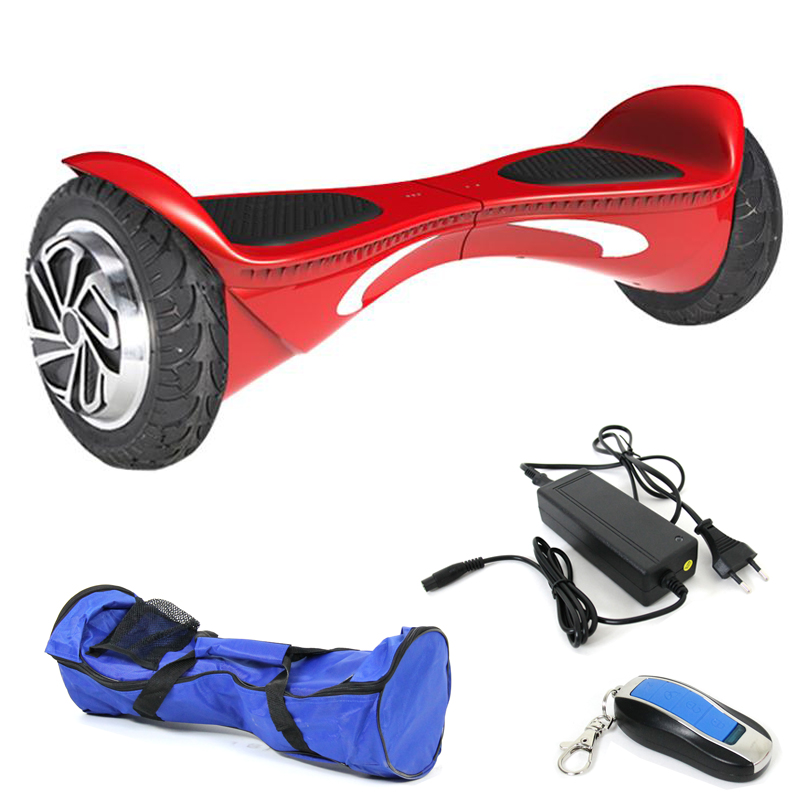 Airboard - SUV 8 tum 2x350W - Röd - Rull - Litenleker.se