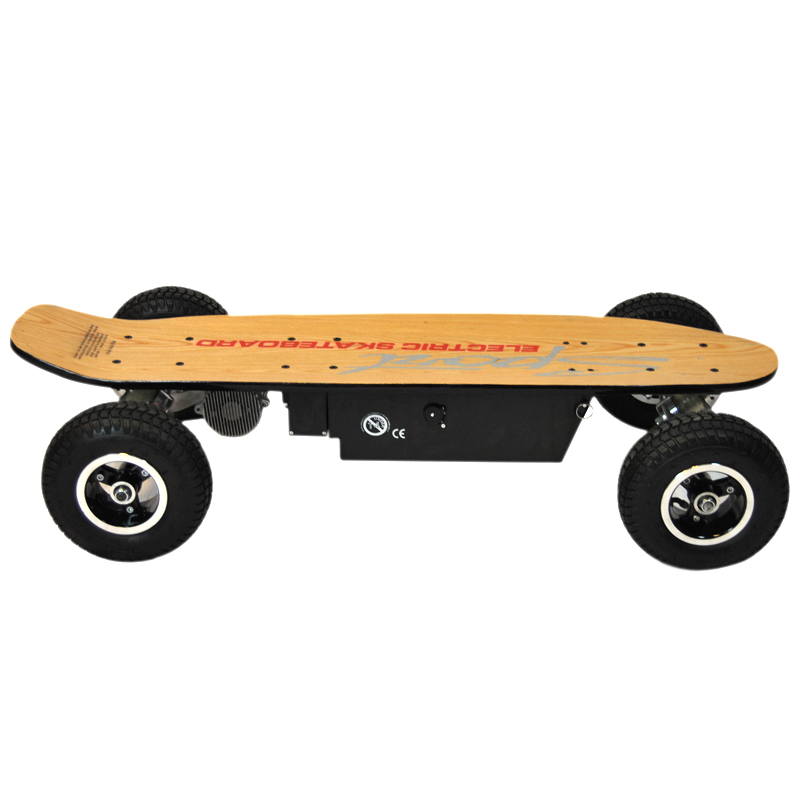 El-skateboard 800w - Lightwood - Rull - Litenleker.se