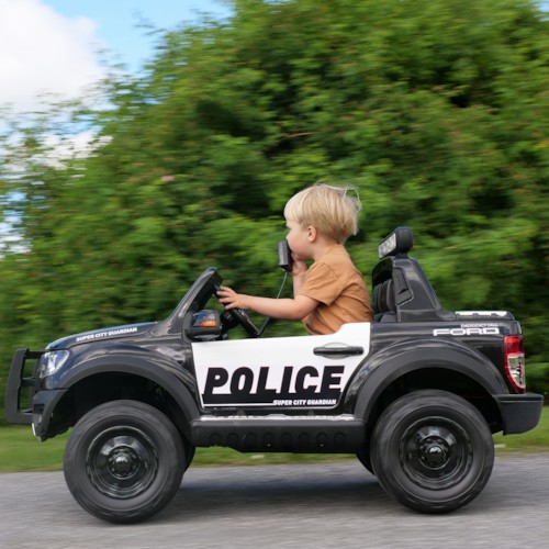 Elbil - barn Polisbil Ford Ranger Raptor 12V