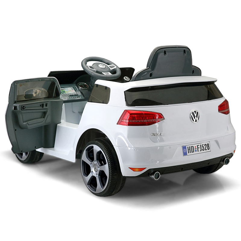 Elbil - VW Golf GTI 12V - Svart - Rull - Litenleker.se