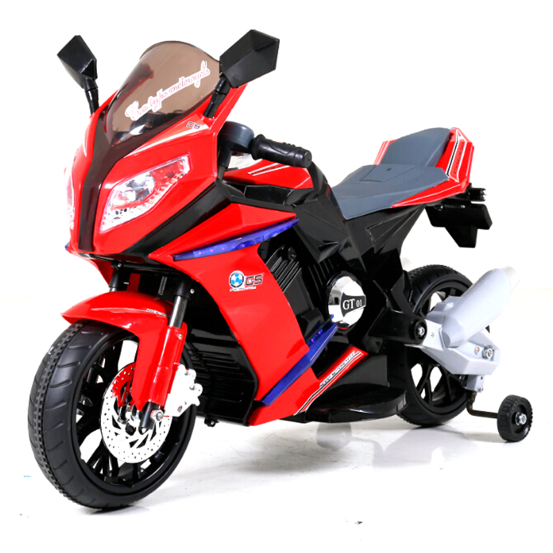 ElMotorcykel - R1000 12V - Röd - Rull - Litenleker.se