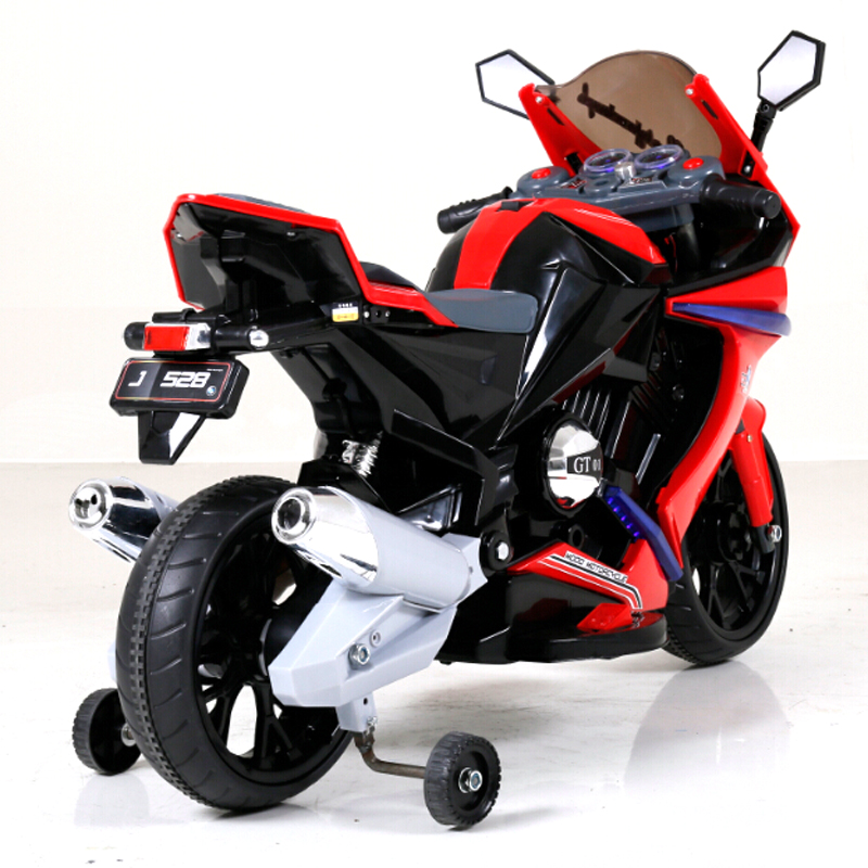 ElMotorcykel - R1000 12V - Röd - Rull - Litenleker.se