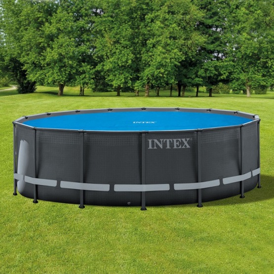 Intex - Pool Cover Insulating 488 Cm Vinyl Blå