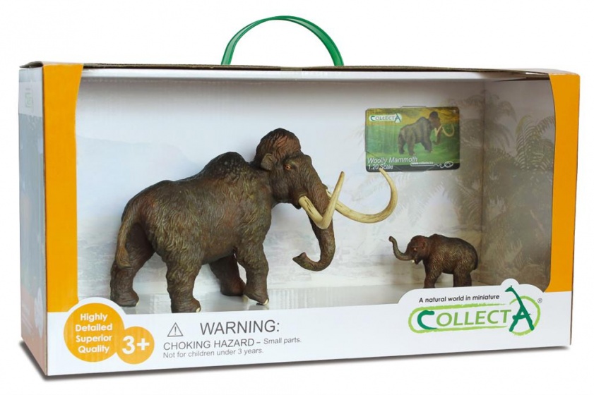 Collecta - Prehistory Mammoth Play Set 2 Delar Brun