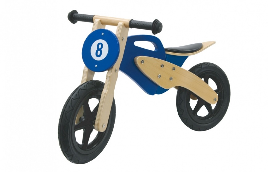 Jamara - Balanscykel - Loopfiets Motor Junior Blå