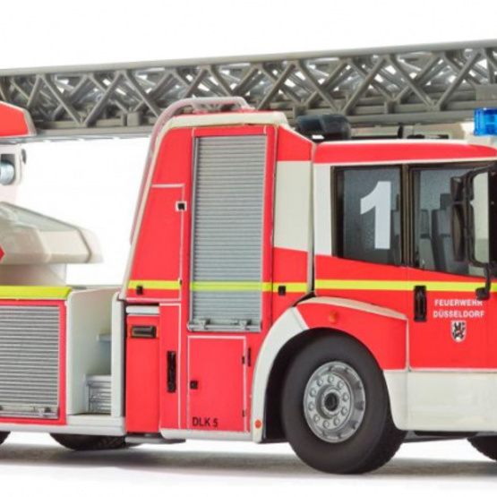 Wiking - Brandbil Econic Fire Brigade Die-Cast 1:43 Röd