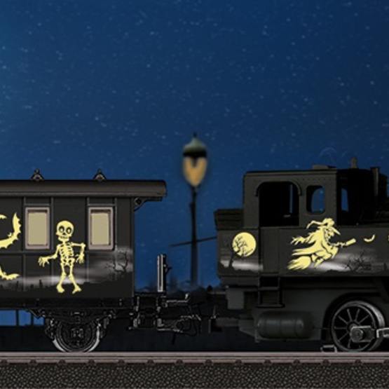 Marklin - Tåg Miniatyrmodel Ånglok Halloween Svart