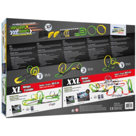 Darda - Car Track Mission 4 Loops Junior 690 Cm 19-Parts