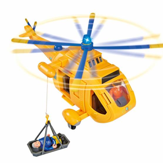 Simba - Helikopter Wallaby 2 Fireman Sam 34 Cm Orange