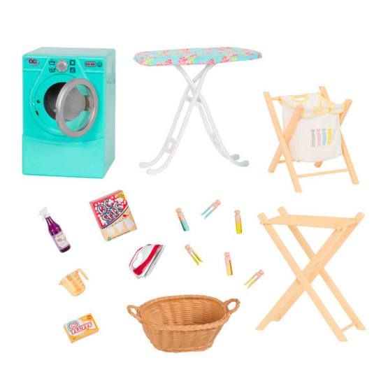 Our Generation - Play Set Tumble & Spin Aqua 17 Delar