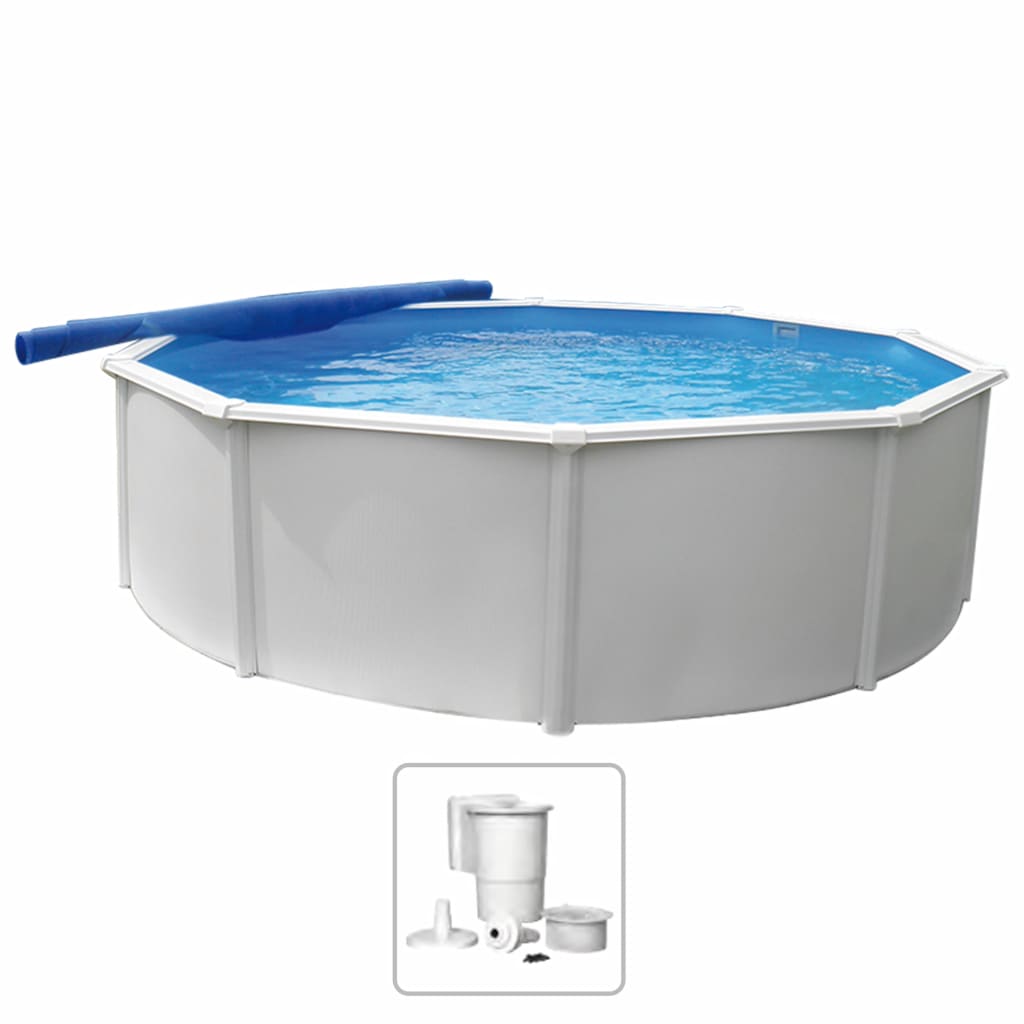 Kwad Pool Steely Deluxe Rund 4,6X1,2 M